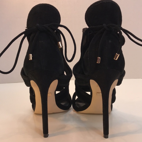 Topshop | Shoes | Topshop Black Suede Stilettos 4inch Heels | Poshmark